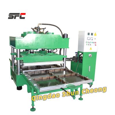 China PLC Control Rubber Vulcanizing Press Machine with Customized Size and Electric/Steam/Oil Heating for Rubber Tile and Floor Tile Production for sale