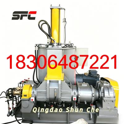 China PLC Control Rubber Kneader Machine with 55-220KW Power and 18 Month Warranty for sale