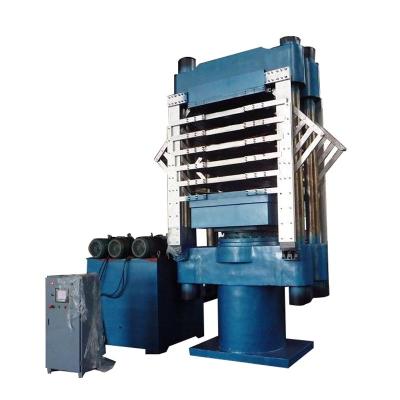 China Automatic Operation EVA Foaming Vulcanizing Press with 1200x1200mm Platen Size and 5MN Total Pressure for sale
