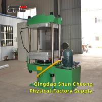 China PLC Control Electric Heating Plate Vulcanizing Press for Rubber Insulation Accessories for sale