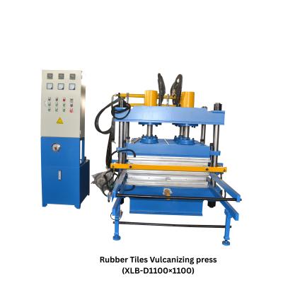 China Best Selling Rubber Floor Tile Mat Making Machine, Floor Tile Vulcanizing Press for sale