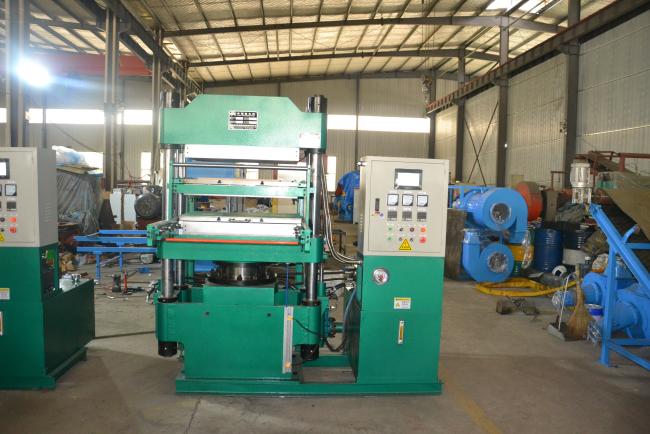 Solid tyre vulcanizing press machine control panel