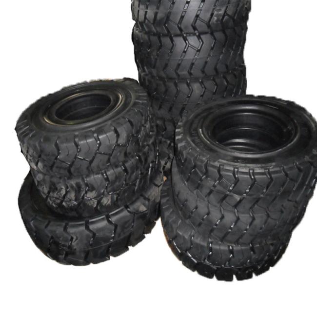 Solid tyre vulcanizing press machine side view