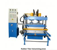 China PLC Control Rubber Floor Tile Vulcanizing Machine Rubber Floor Tile Making Machine for sale
