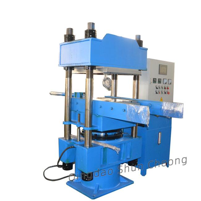 Vulcanizing press machine heating elements