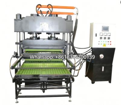 China 120 Ton Hydraulic Plate Vulcanizing Press for Rubber Floor Tiles for sale