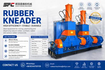 China Rubber Kneader Banbury Mixer Internal Mixer 3L-200L PLC Control for sale