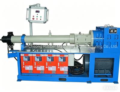 China Degassing Cold Feed Rubber Extruder for Rubber Profile Production for sale
