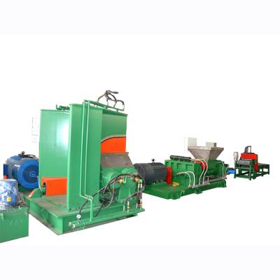 China Automatic Grade Safety Green EPDM Rubber Granules Production Machine for Runway Flooring for sale