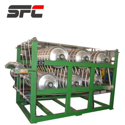 China Factory-customized Rubber sheet cooling line with variable frequency stepless speed regulation, modular structure, and 8-18 fans for efficient cooling for sale