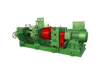 China Industrial Reclaimed Rubber Machine with Waist-dump Type Rolls and Roller Bearing Lubrication for Rubber Refining for sale