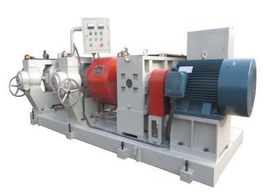 China Industrial Reclaimed Rubber Machine with Waist-dump Type Rolls and Roller Bearing Lubrication for Rubber Refining for sale