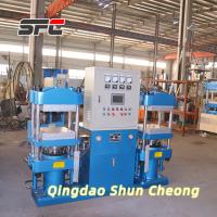 China Duplex Vulcanizing Press with PLC Automatic and Electric Heating Plate for sale