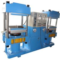 China Duplex Vulcanizing Press with PLC Automatic and Electric Heating Plate for sale