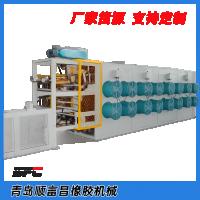 China Automatic Grade Horizontal Structure Rubber Sheet Batch-off Cooler National Standard Batch-off Unit for sale