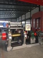China Automatic Open Mill Hydraulic Stock Blender Type Two Roll Rubber Mixing Mill for sale