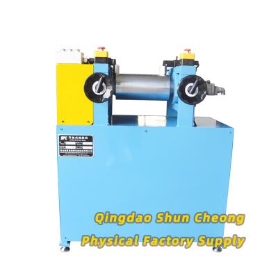 China Lab Open Mixing Mill with CE/ISO9001 Certification, Precise Nip Gap Adjustment, and Hard Chromium Alloy Rollers for sale