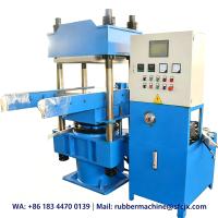 China Customized Automatic Hydraulic Rubber Vulcanizer with Vertical Structure for Rubber Product Making for sale