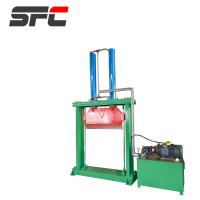 China Vertical Natural Rubber Bale Cutter Machine Automatic Guillotine Type for sale