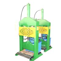 China Vertical Natural Rubber Bale Cutter Machine Automatic Guillotine Type for sale