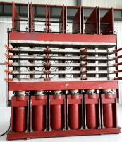 China Five Layer Rubber Tire Tread Making Hydraulic Vulcanizing Press Machine for sale