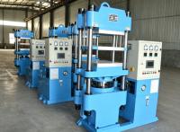 China Full Automatic 100 Ton Pressure Rubber Hydraulic Press Vertical Structure Plate Vulcanizing Machine for sale