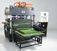 China Automatic Rubber Floor Tile Curing Press Machine for sale