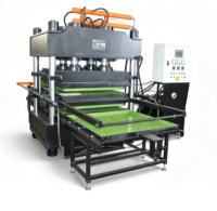 China Automatic Rubber Floor Tile Curing Press Machine for sale