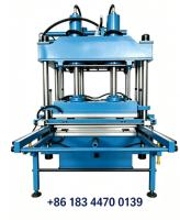 China Automatic Rubber Floor Tile with Production Line / Powder Recycling Floor Tile Making Machine Mat Heating Vulcanizing Press for sale