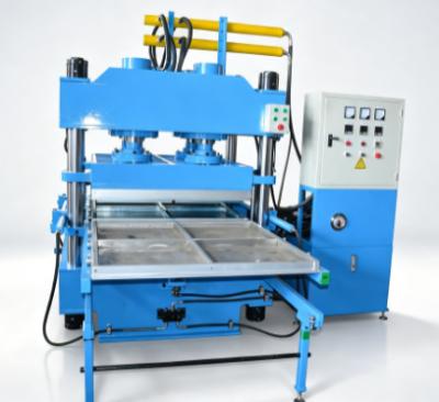 China Automatic Hydraulic Rubber Tile Press Machine for Floor Gym Tiles for sale
