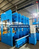 China Frame Type Plate Vulcanizer Press with Push-Pull Device for sale