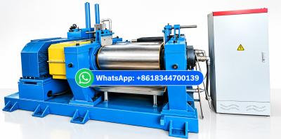 China High-Efficiency PLC Automatic Open type Two Roll Rubber Mixing Mill for sale