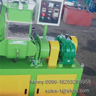 China PLC Controlled Rubber Dispersion Mixer with Chrome-Plated Mixing Chamber and Differential Rotation Speed for sale
