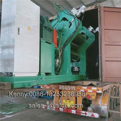 China 1200MM Rubber Sheet 3 Roll Calender , Calendering Process For Rubber for sale