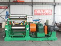 China High Output Open Rubber Mixing Mill With Hard Tooth Surface Reducer for sale