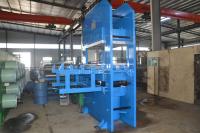 China Frame Type Rubber Press Machine Electric Heating With Push Pull Mould for sale