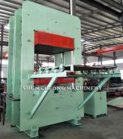 China 1500x1500 Mechanical Push Pull Rubber Vulcanizing Press Machine 800T for sale