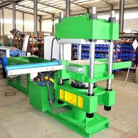 China 100 Ton Pressure PLC Control Vertical Structure Rubber Vulcanizing Press Plate Vulcanizing Machine for sale
