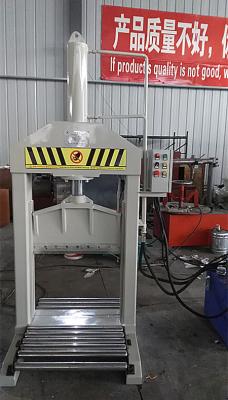 China XQL-80 Vertical Rubber Bale Cutter with 5.5KW Motor Power 660mm Cutting Width and 80KN Cutting Force for sale