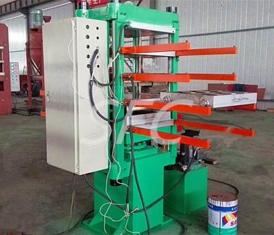 XLB-D550X550 Rubber Tiles Vulcanizing Press with Customizable