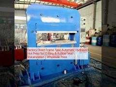 800 mm Dayloigh rubber vulcanizer voor rubberproducten aangedreven door 16,5 kW motor