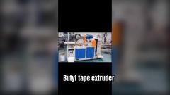 Butyl tape extruder
