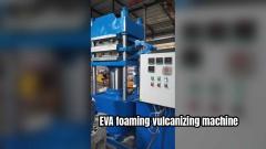 EVA foaming wheel vulcanizing machine