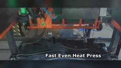 Heat Rubber Fast Evenly Vulcanizing Press Machine