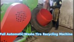 Full Automatic Waste Tire Recycling Machine