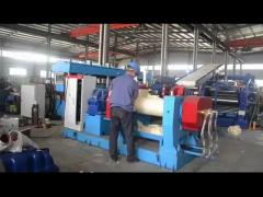 three roller calender machine