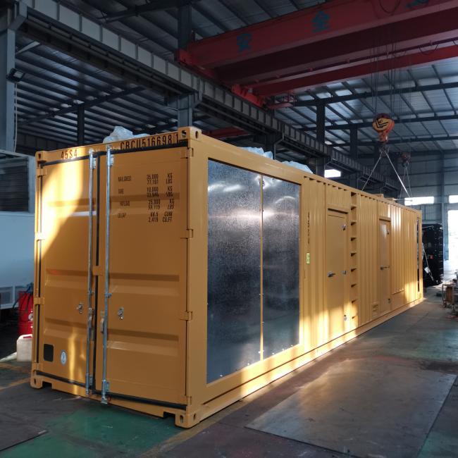 Cummins Engine 2 Megawatt 50Hz 400V Diesel Generator Set and Low Fuel Consumption