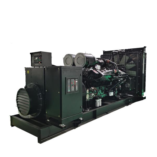 Quality 1500RPM 1500KVA Diesel Generator With Cummins Engine 1200kw Open Frame Genset for sale