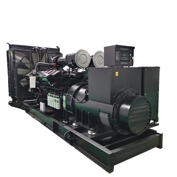 Quality Cummins Diesel Generator Set with 100% Load Fuel Consumption of 496.5L/h for sale