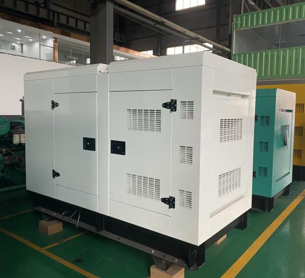 Quality SHX 50KVA Silent Diesel Generators Sets Intelligent Control Panel Electric for sale